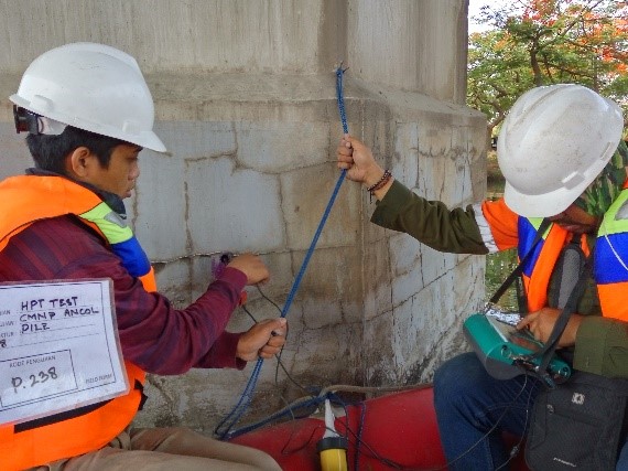 Assessment & Testing of Jacketing Pier Structure on Kali Ancol , DKI ...